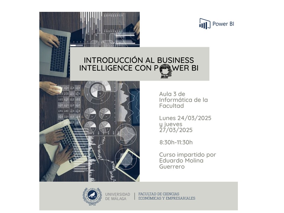 Nuevo curso Introducción al Business Intelligence con Power BI - Universidad de Málaga