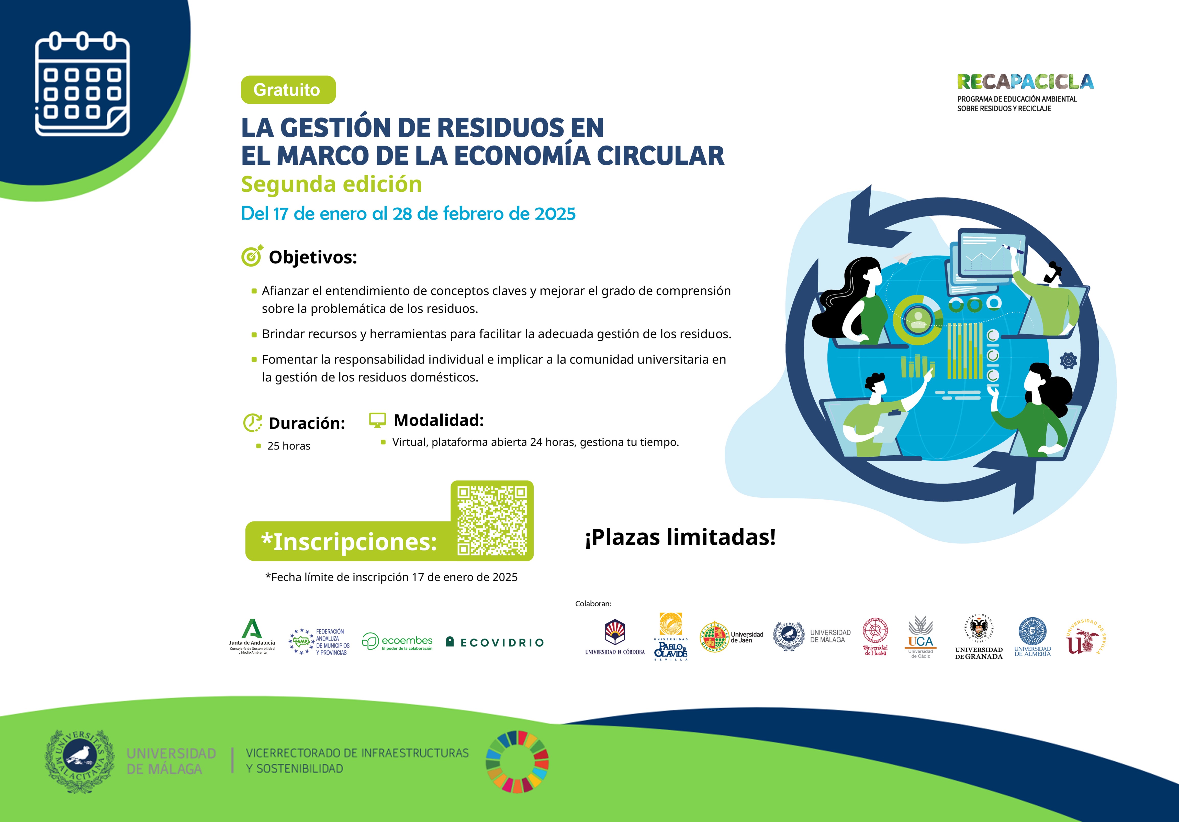 II Curso La gestión de residuos en el marco de la economía circular [ODS] - Universidad de Málaga